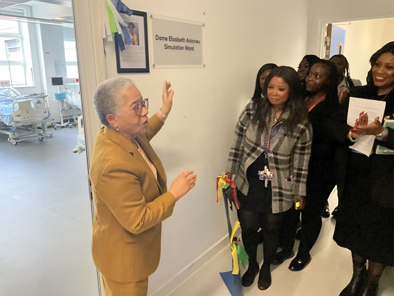 Dame Elizabeth Anionwu visit to SBU Sixth - South Bank University Sixth ...