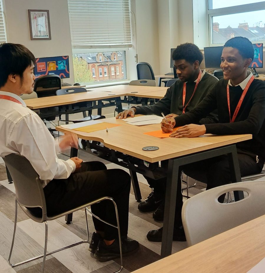 Business student interview practical